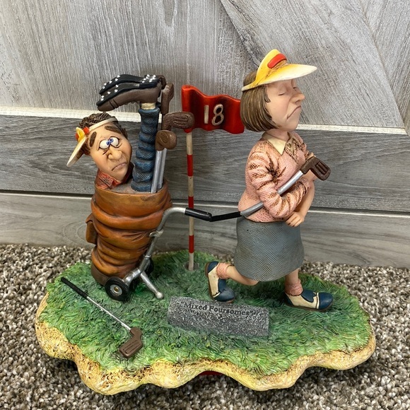 The Masters | Art | Vintage Golf Figurine Statue The Masters Mixed ...